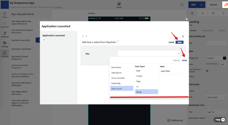 How To Create A Mobile Application With Backendless And Dropsource Part1 Backend As A