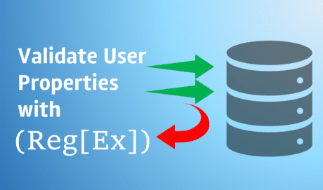 How to Validate User Properties With Regular Expressions | Backendless
