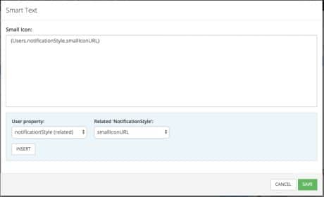 Personalize Push Notification Images With Smart Text | Backendless