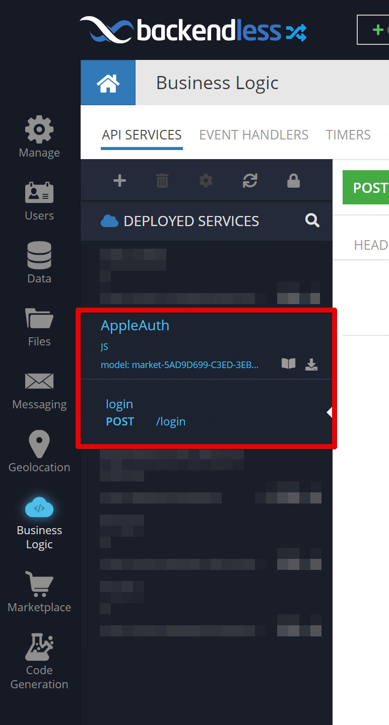 Login With Apple | Backendless Mobile Backend as a Service