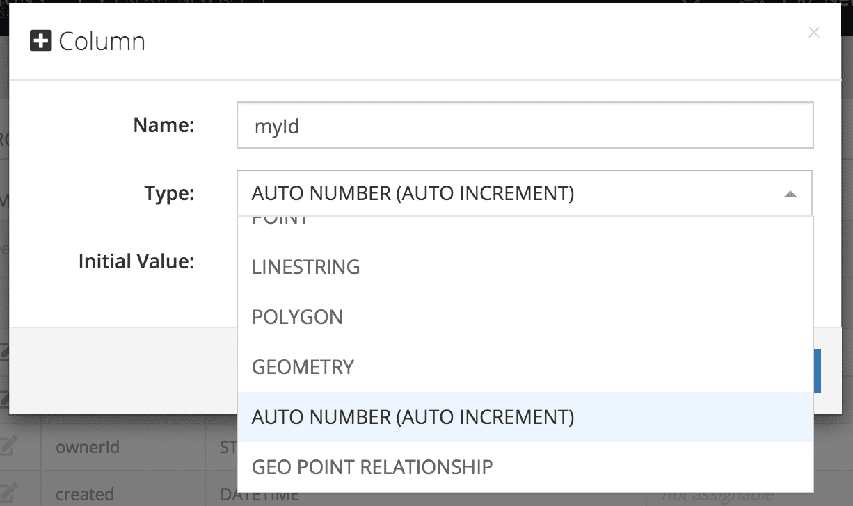 Introducing Auto-Incremented Columns | Backendless