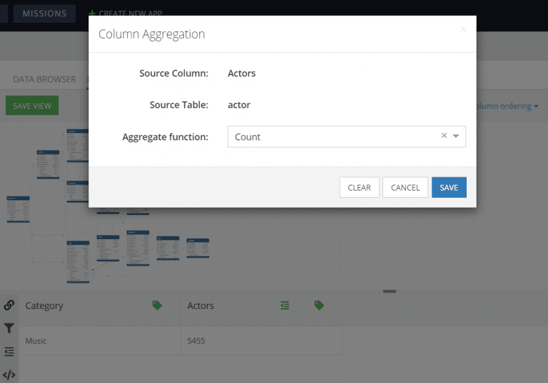 How To Aggregate View Values | Backendless View Designer