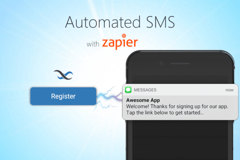 Send An Automated SMS Message When Registering A New User