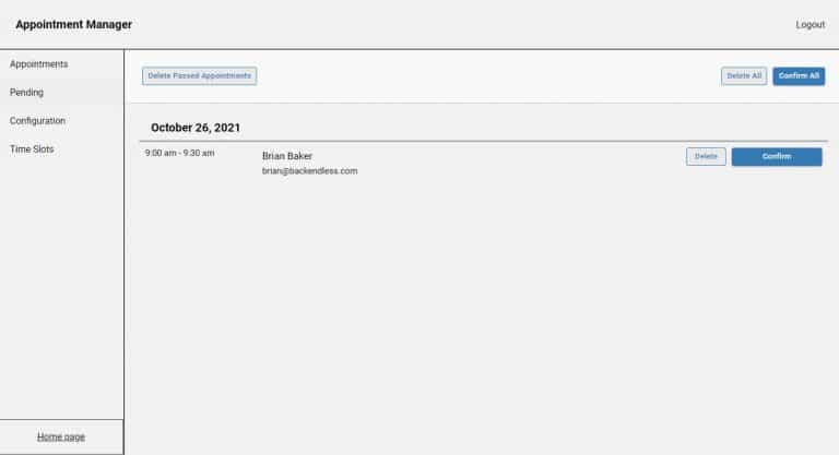 Editable Calendars In The Service Booking App Blueprint