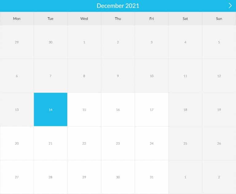 Editable Calendars In The Service Booking App Blueprint