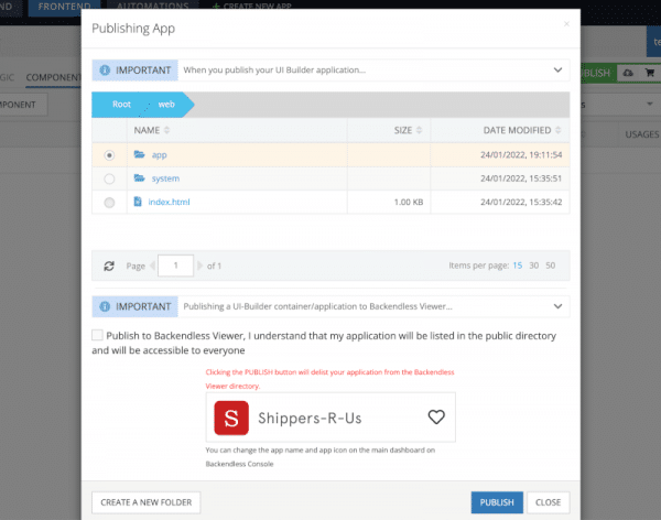 Backendless Viewer - Your UI Builder App Live On Mobile | Backendless