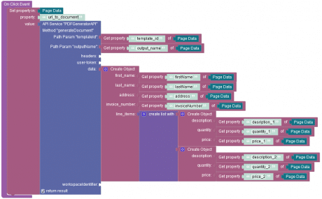 PDF Generator API Plugin | Backendless API Services