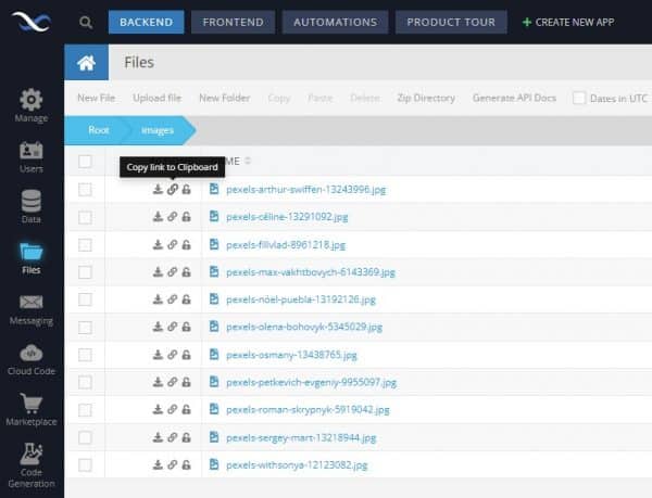 Gallery Component | Backendless Marketplace