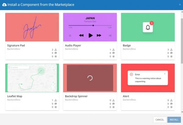 Leaflet Map Component | Backendless Marketplace