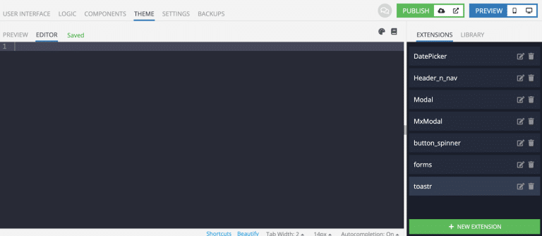 UI Builder Recipe: Snackbar / Toast | Backendless