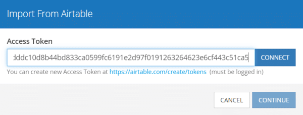 Import Airtable Data Into Backendless | Backendless
